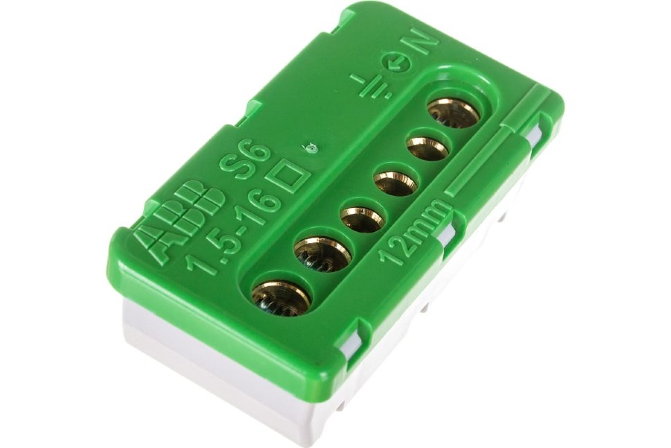 ABB Клеммник винтовой PE3x16-3х6мм PEK/S06 1SPE007715F0741 – купите по ...